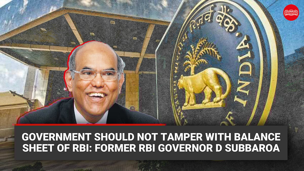 Interview | Government should not tamper with balance sheet of RBI ...