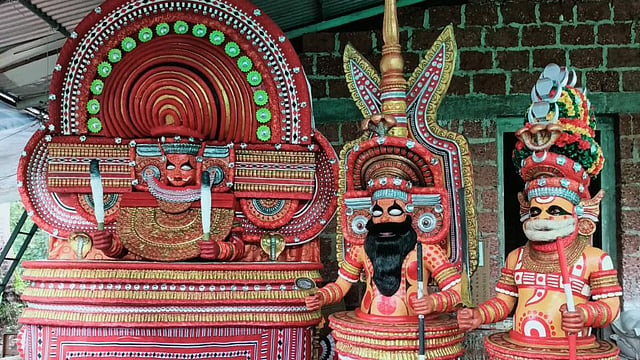 Arjun Vengara's Theyyam installation: A tribute to Kerala's warrior women