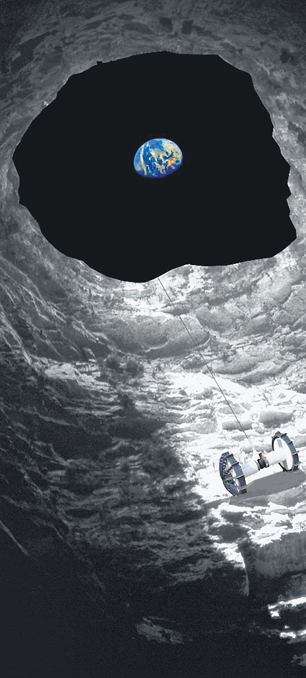 Breakthrough discovery of lava tubes on moon opens door to human habitation