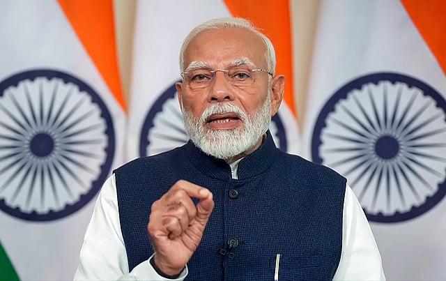 PM Modi conducts 'first blast' of Shinkun La tunnel