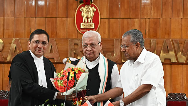 Nitin Madhukar Jamdar sworn is as Chief Justice of Kerala HC