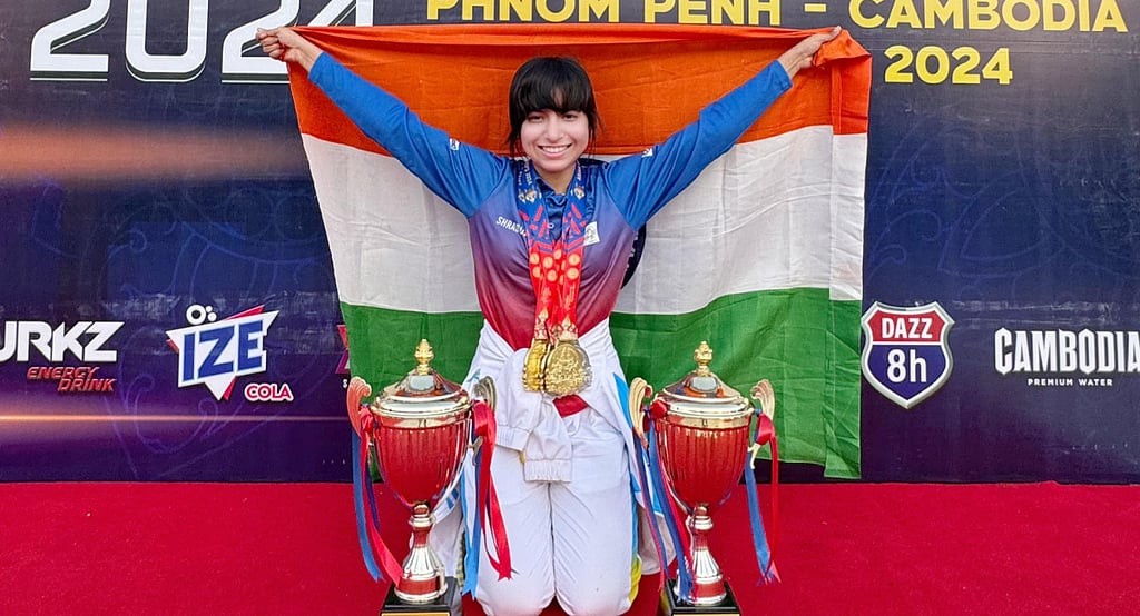 Kicking her way to the top