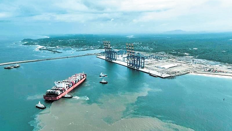 Ships connecting Europe to Asia start berthing at Vizhinjam