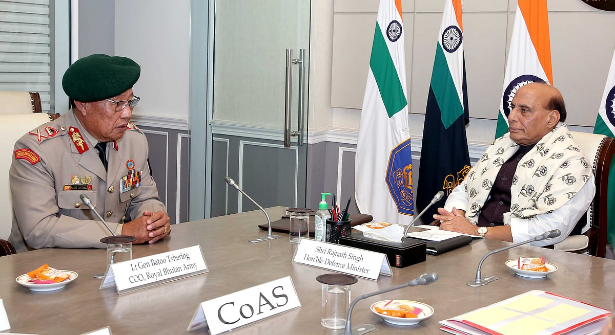 India-Bhutan strengthen defence ties: Lt Gen Batoo Tshering meets ...