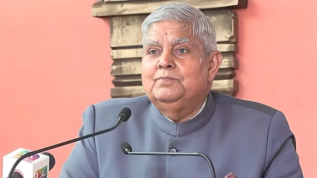 Vice President Dhankhar cautions citizens about divisive forces Vice President Dhankhar cautions citizens about divisive forces