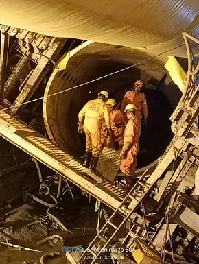 Efforts intensify to remove silt, rescue trapped workers in SLBC tunnel ...