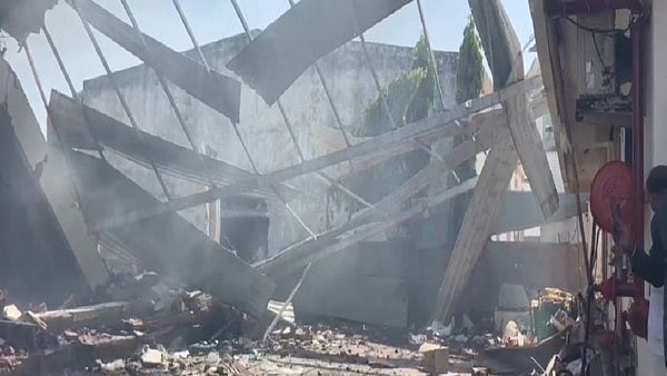 21 killed, six injured as blast flattens illegal firecracker godown in ...
