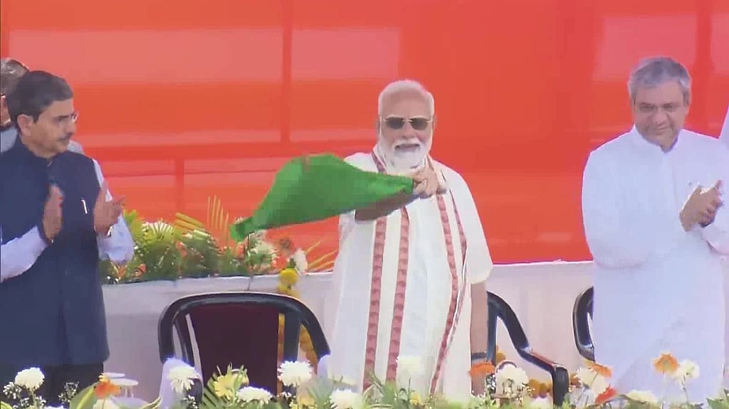 PM Modi inaugurates new Pamban bridge in TN; flags off new Chennai ...
