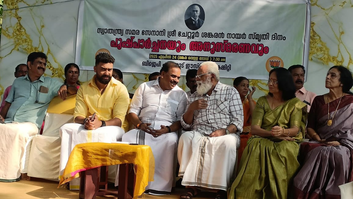 Amid spotlight on Chettur Sankaran Nair, BJP and Congress battle for ...