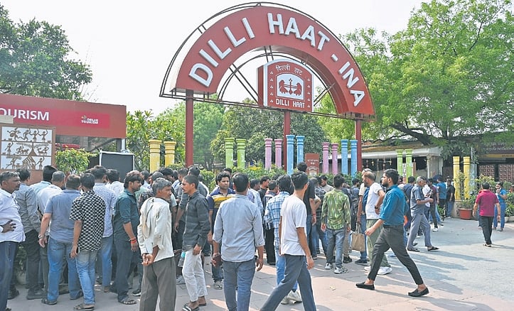 Heritage in ashes: Fire at Dilli Haat destroys handicrafts, art and ...