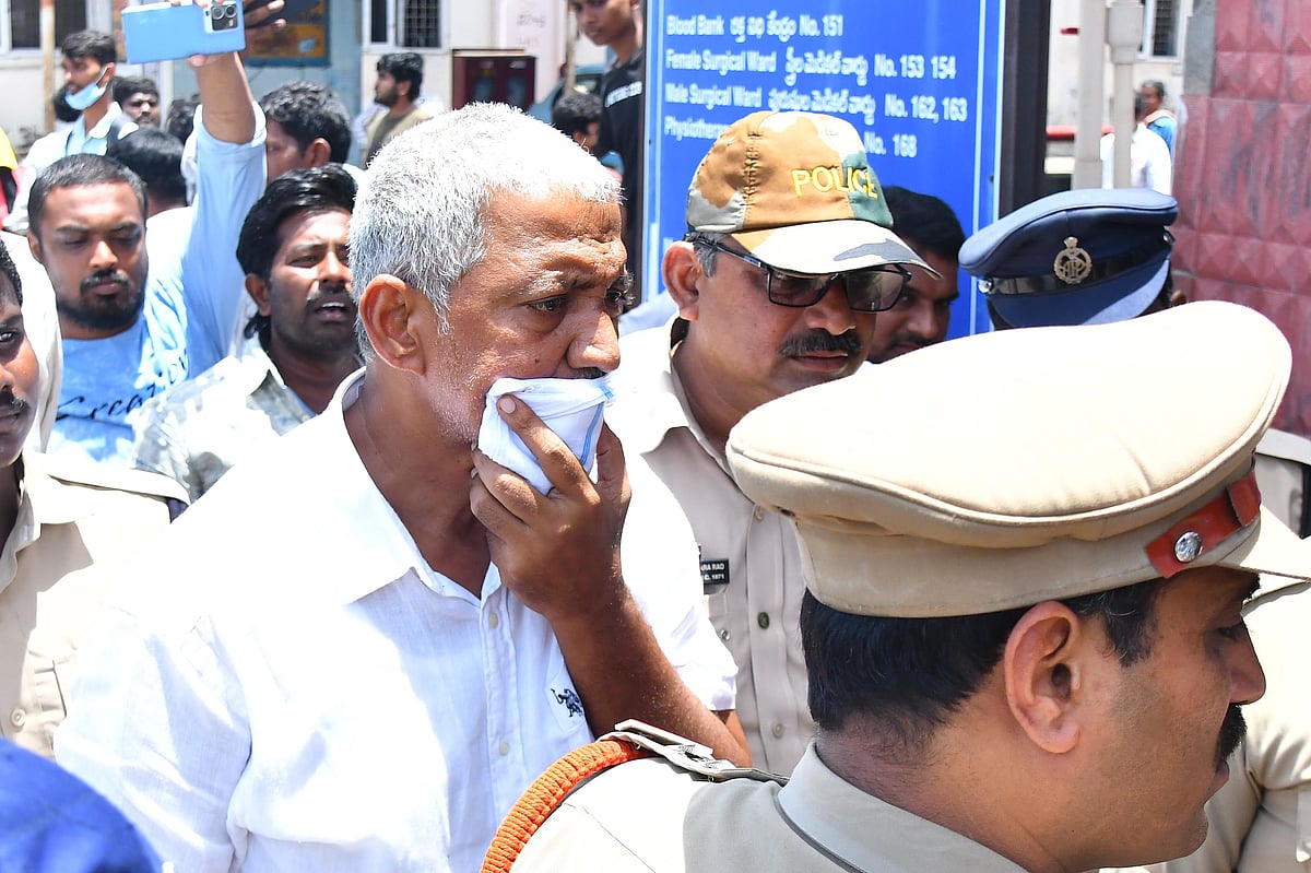 Former MLA Vamsi hospitalised amid health concerns; wife seeks medical ...