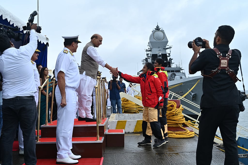 Two women navy officers script maritime history after successful ...