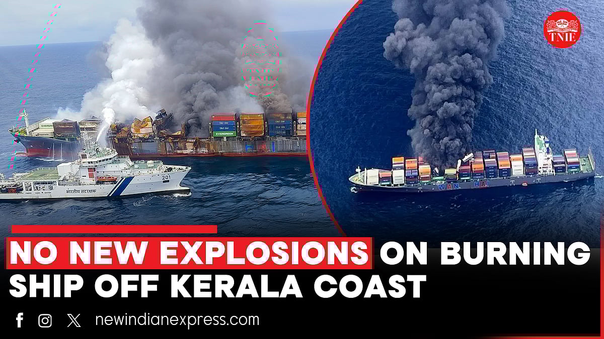 Ship fire updates: Coast Guard secures ship, no new explosions on Wednesday