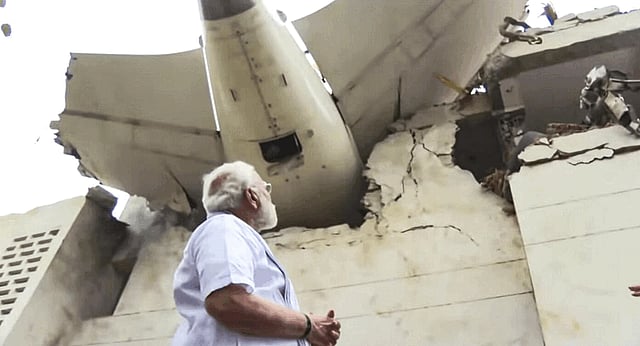 'We are all devastated,' says PM Modi as he visits Air India crash site ...