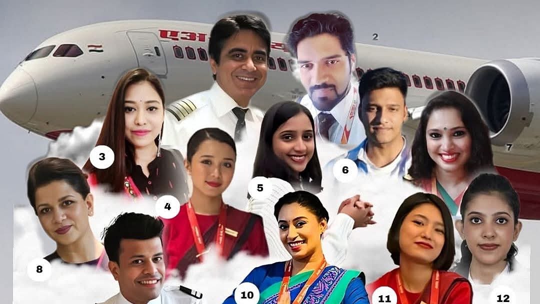 Air India pays moving tribute to Dreamliner crew with heartfelt collage