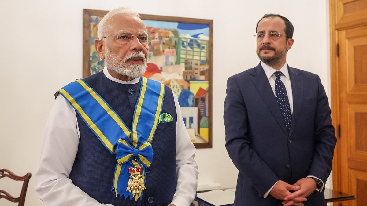 PM Modi sets record with most foreign honours for an Indian PM after receiving Cyprus’s top honour