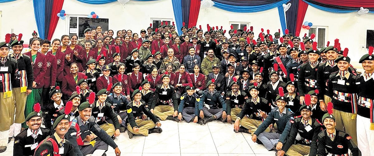 NCC cadets from AP, TS excel at R-Day camp