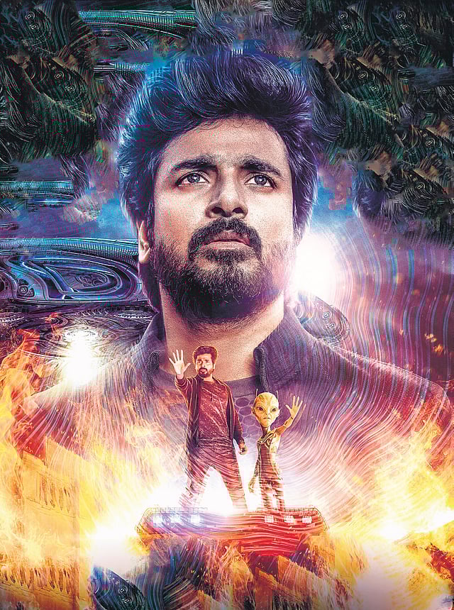 The artists who brought the alien in 'Ayalaan' to earth