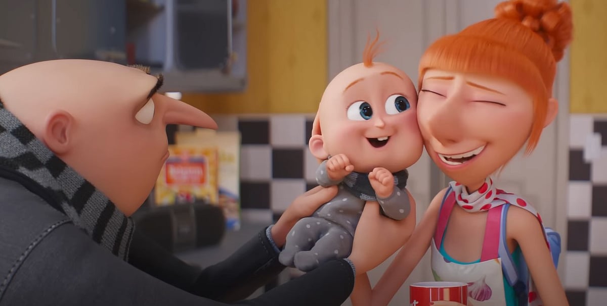 'Despicable Me 4' trailer sees Gru welcoming his son, Gru Jr. - Isarer.com