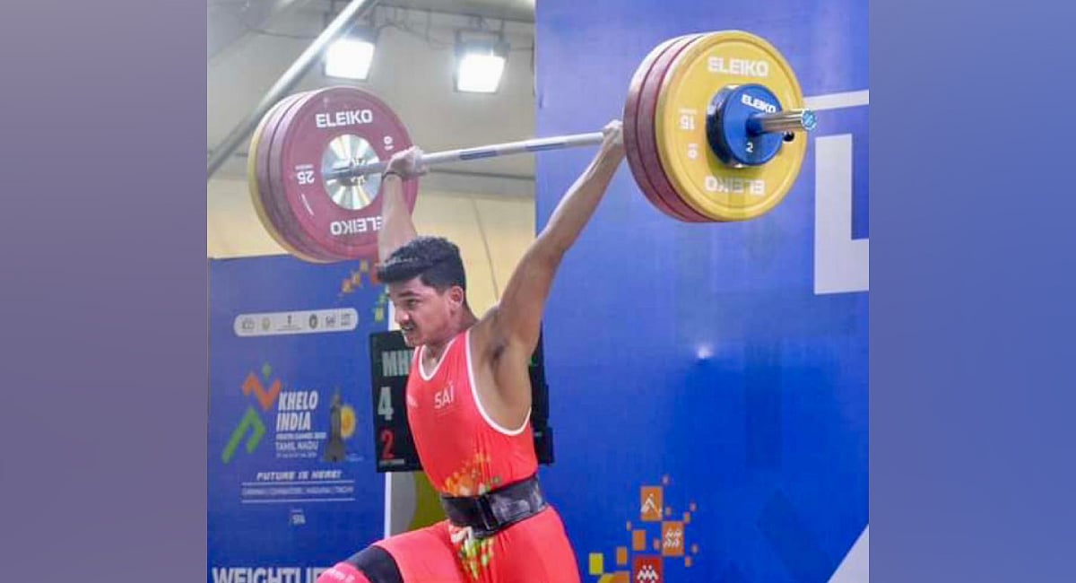 Khelo India Youth Games: Sairaj Pardeshi, son of a scrap dealer sets ...