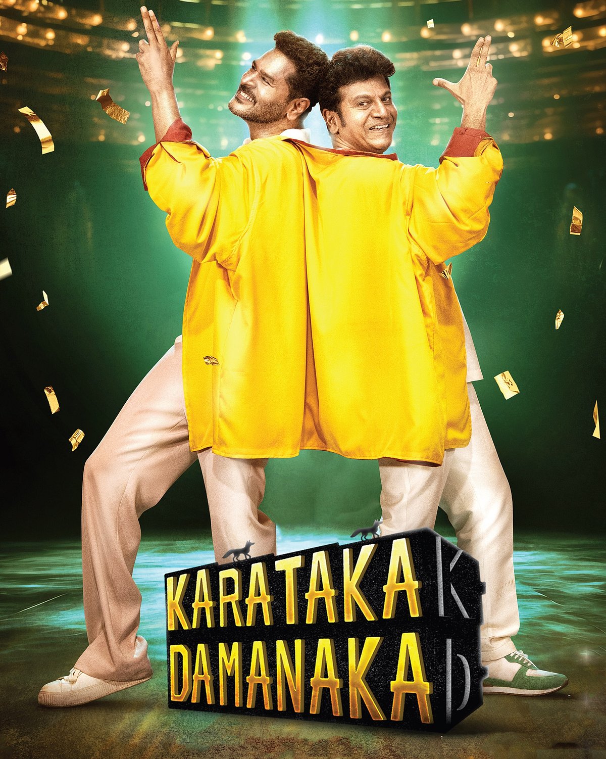 Shivarajkumar, Prabhu Deva's 'Karataka Damanaka' to release for Shivaratri
