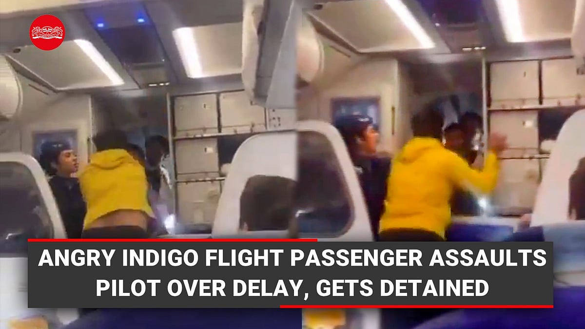 Angry Indigo Flight passenger assaults pilot over delay, gets detained