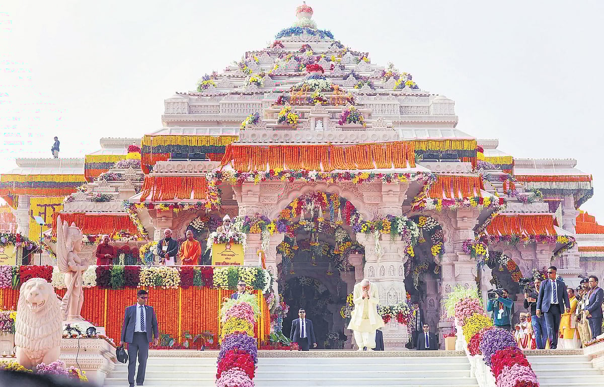 Ayodhya Celebrates Ram Temple Consecration with Grandeur and Devotion