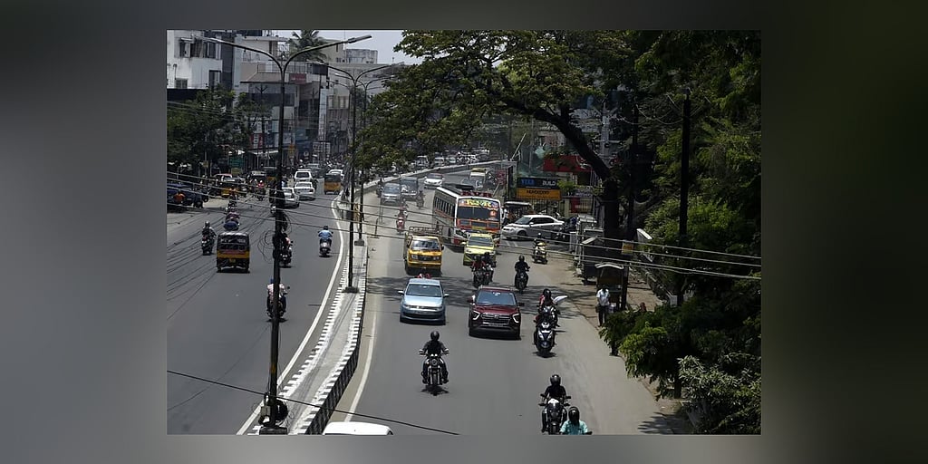 Traffic diverted on MTP road in Coimbatore ahead of Saibaba Colony ...