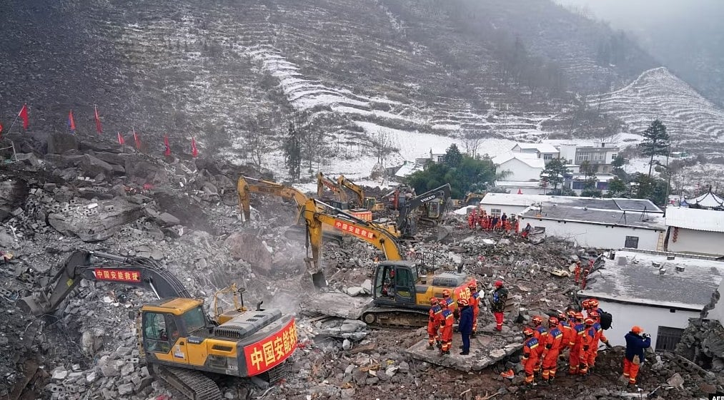 Toll in southwest China landslide rises to 34, President Jinping orders ...