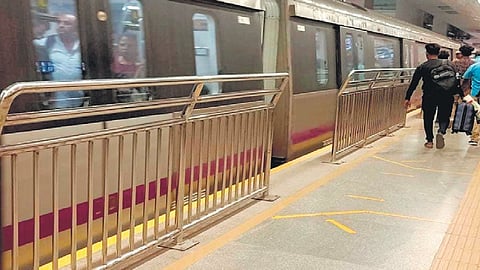 Another platform in metro station to be barricaded by BMRCL