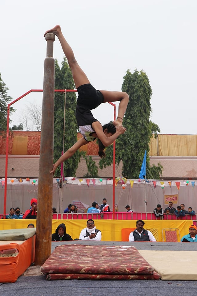 For the love of Mallakhamb