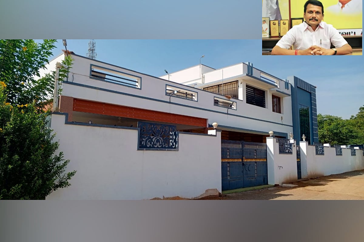 ED search on at TN minister Senthil Balaji's parents' house in Karur