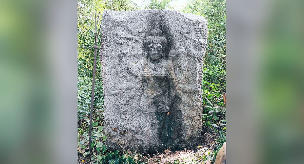 Kotravai sculpture from Pallava period unearthed near Ulundurpet