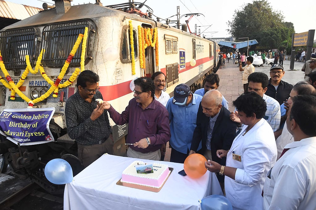 Godavari Express completes 50 years on tracks