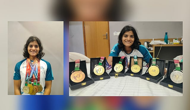Odisha: With 12 wins in 3 weeks, swimmer Pratyasa Ray in a medal pool