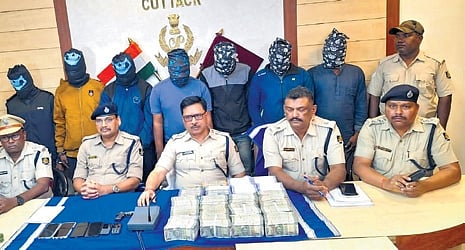 Tigiria ATM cash van loot: 7 held with Rs 64.45L
