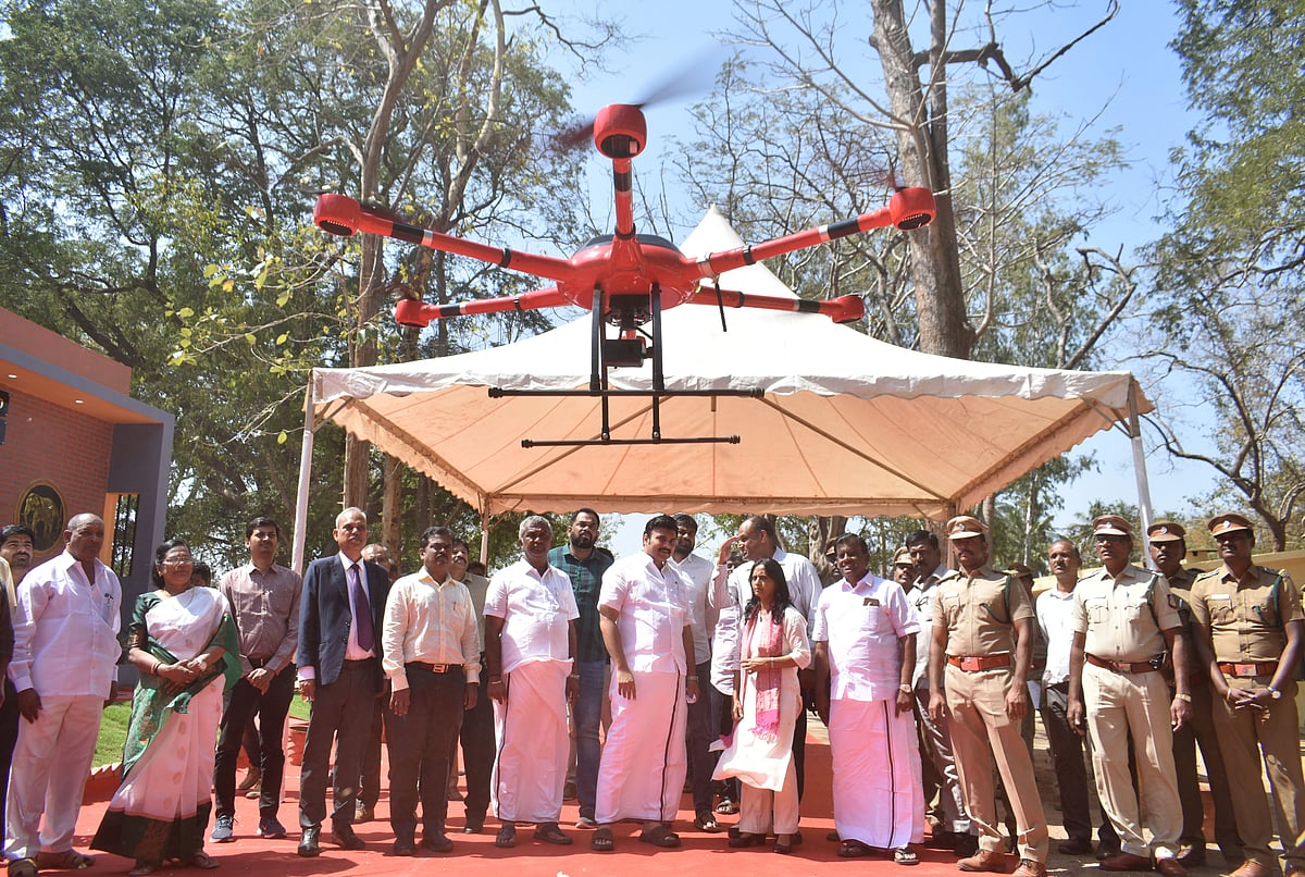 Drones to track animal movement on railway tracks in Coimbatore's ...