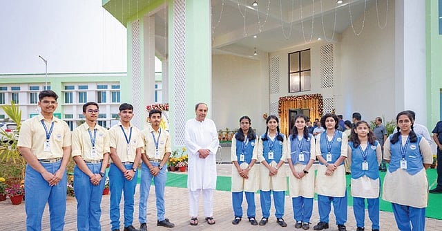 Naveen Patnaik inaugurates iconic Odisha Adarsha Vidyalaya