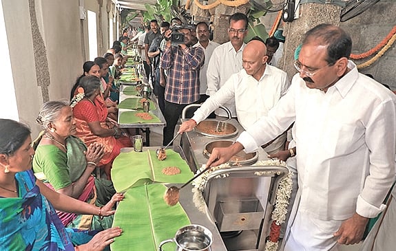 Sri Govindaraja Swamy temple launches Nitya Annaprasadam