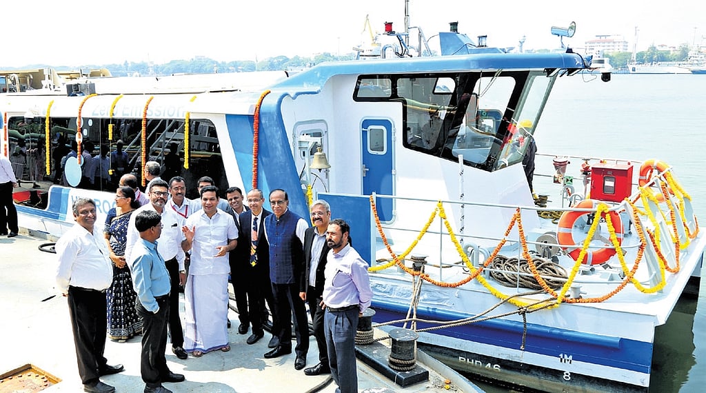 Cochin Shipyard Ltd launches India’s 1st hydrogen cell ferry