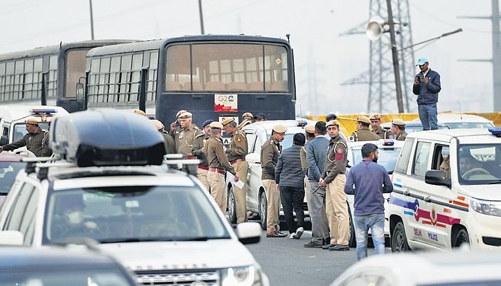 Delhi border security tightened as farmers plan protest on Feb 13