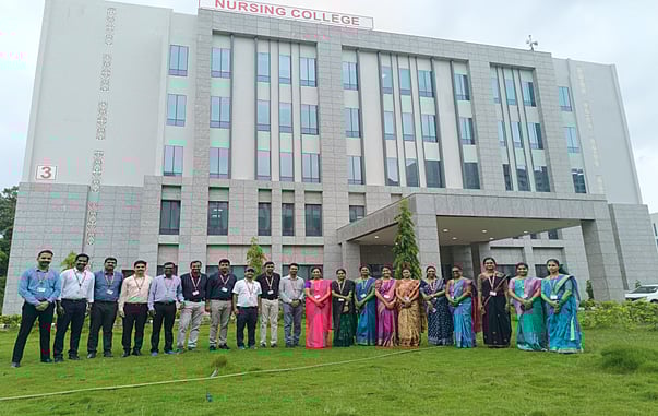 Elaborate arrangements made for dedication of AIIMS Mangalagiri