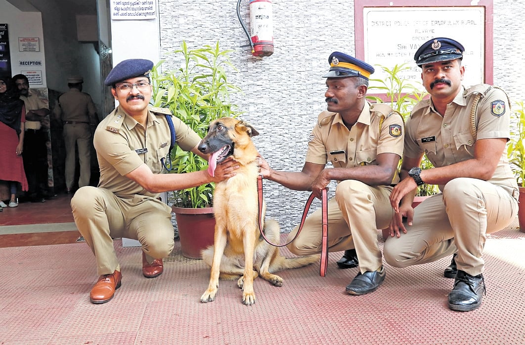 Rooni adds teeth to the Ernakulam rural district police dog squad