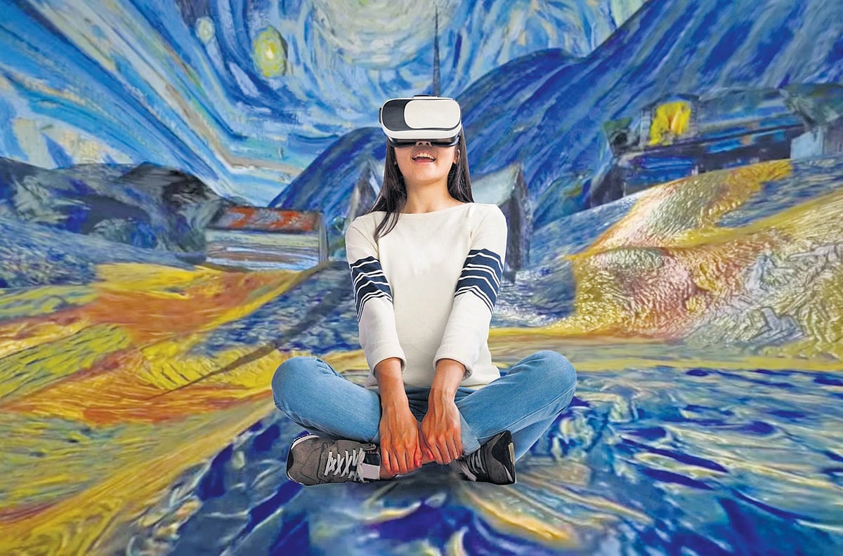 A 360-degree art experience: Van Gogh exhibition transforms viewing ...