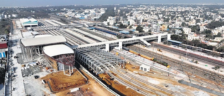 Cherlapalli Railway Station works to be completed soon: South Central ...
