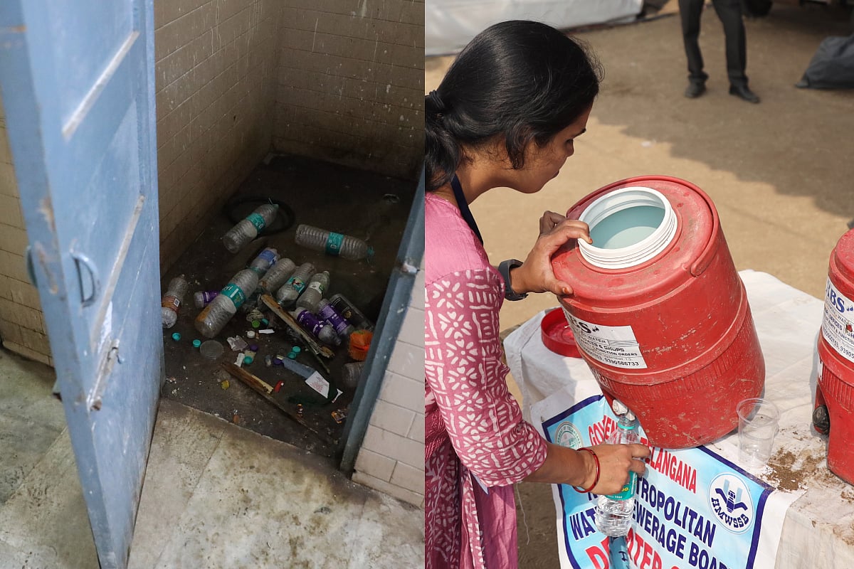 Hyderabad: Stinking toilets, lack of water irk attendees at CM’s event ...