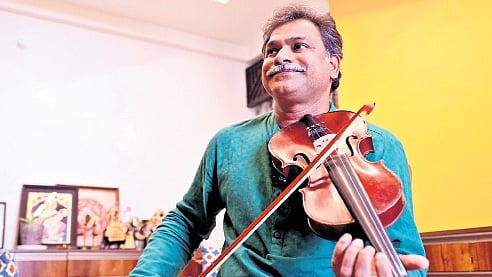 ‘I have discovered transformative power of music’: Violin Vasu