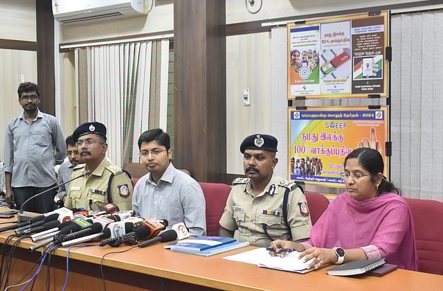 Stern action against violation of poll code: Coimbatore Collector