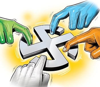 BRS received Rs 1,322 crore, YSRCP Rs 442 cr