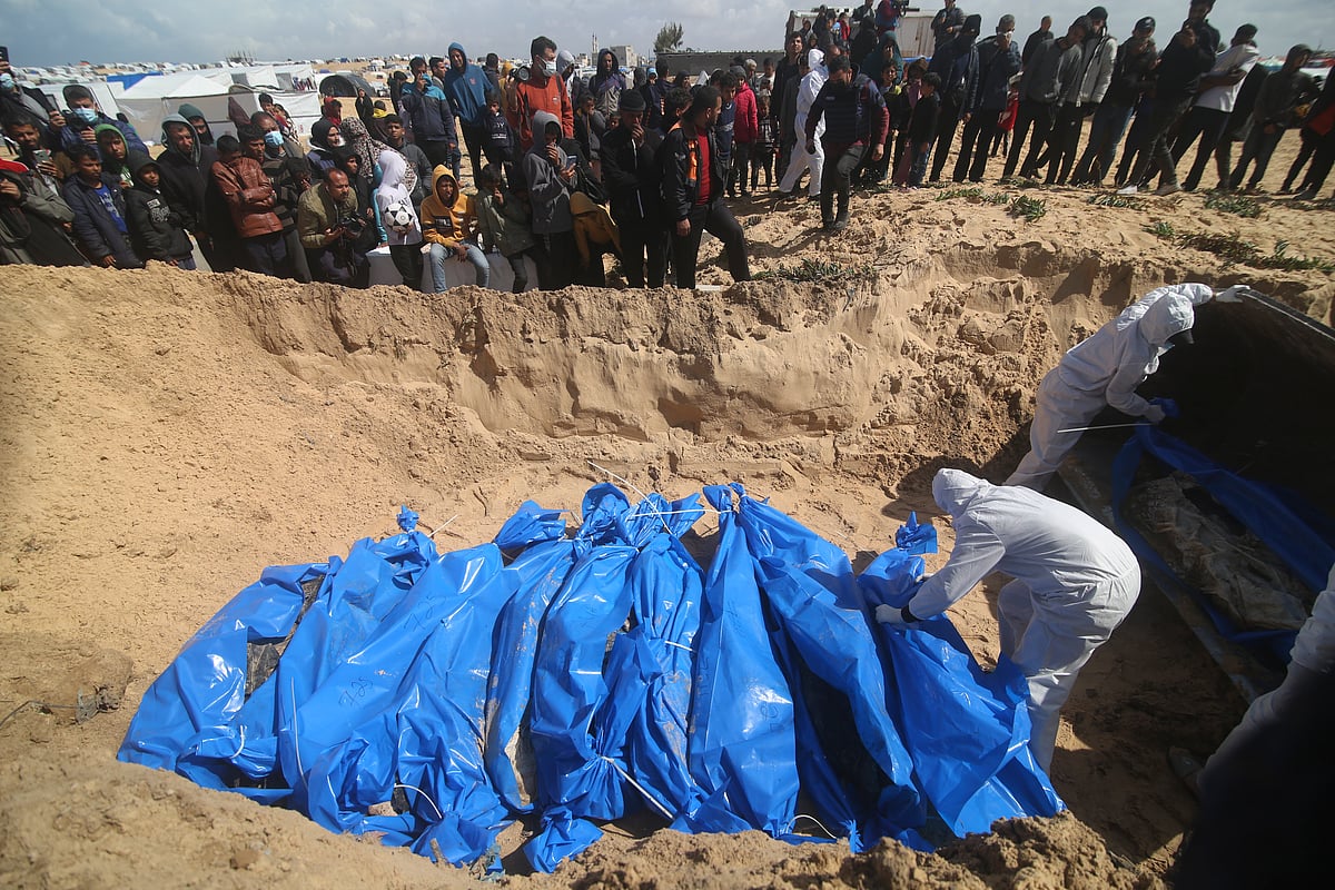 Gaza world's biggest 'open-air graveyard': EU's Borrell